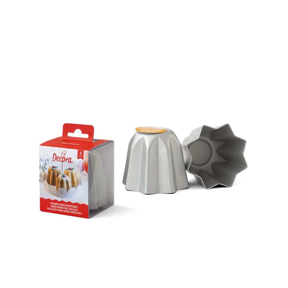 Pekač za mini pandoro SET/3 Decora - Sweeti